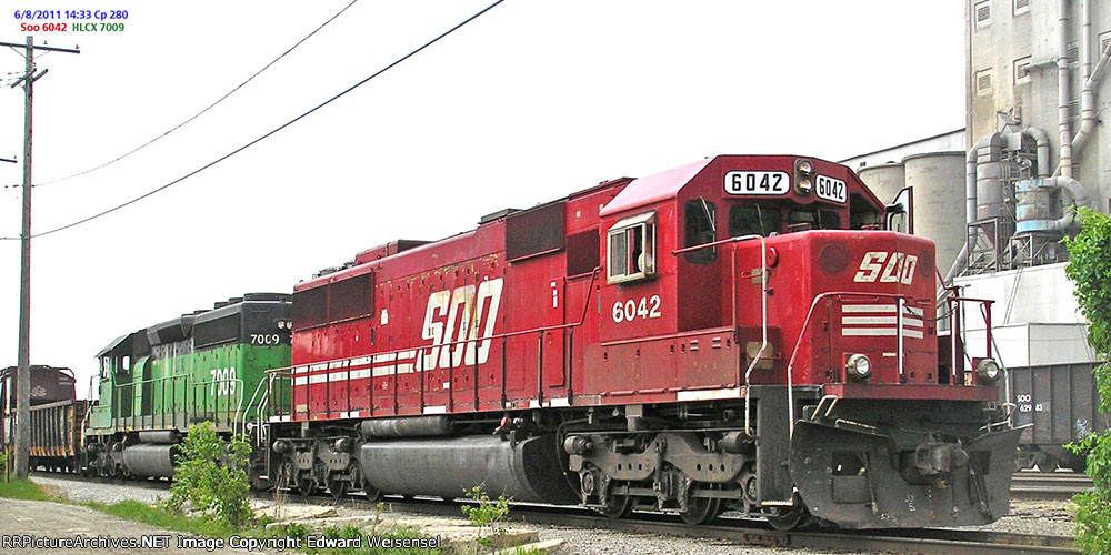 SOO 6042 will take the remaining 280 south after shedding the I-Nerds